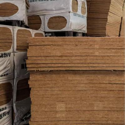 China Rough Rockwool Fire Board Fireproofing 30-150mm Thickness for sale