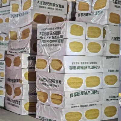 China 600x1200 mm Stone Wool Insulation Board with Temperature Resistance -268°C to 700°C and Recyclable Eco-friendly Material for sale