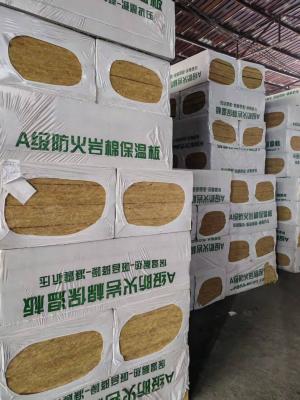 China Customized Length Rock Wool Board with Class A Fire Resistance and 0.038W/mK Heat Conductivity for Superior Insulation for sale