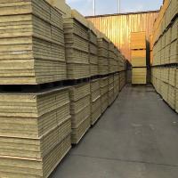 China Fireproof Rock Wool Board 30mm-150mm Thickness for Thermal Insulation for sale
