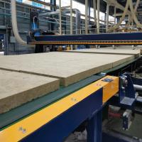 China Rock Wool Insulation Board with Thermal Conductivity 0.035-0.045 W/m·K and Sound Absorption Coefficient 0.75-0.95 for Excellent Fireproof Performance for sale
