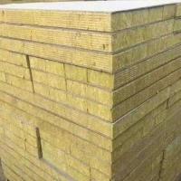 China Fireproof Rock Wool Board with 0.038 W/mK Thermal Conductivity and -268℃ ~ 650℃ Temperature Resistance for Industrial Insulation for sale