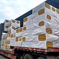 China Low Waterabsorption Rock Wool Panel with 80-180 Kg/m³ Core Density and 30-150 Mm Thickness for Enhanced Insulation for sale