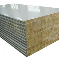China 30-150 mm Thick Rock Wool Panel with 0.035-0.045 W/m·K Thermal Conductivity and Excellent Electrical Insulation for sale
