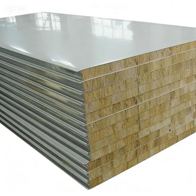 China 30-150 mm Thick Rock Wool Panel with 0.035-0.045 W/m·K Thermal Conductivity and Excellent Electrical Insulation for sale