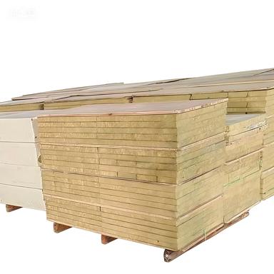 China Rock Wool Rigid Insulation Panels with High Moisture Resistance, Compressive Strength ≥80 KPa, and Sound Absorption Coefficient 0.75 - 0.95 for sale