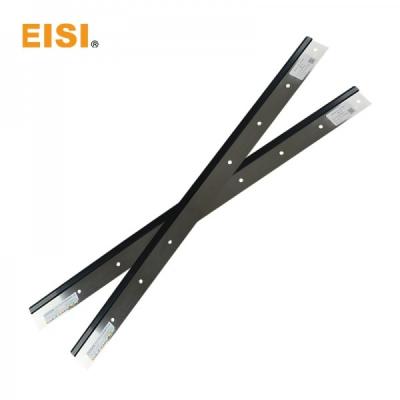 China Heidelberg SM74 Wash Up Blade 825X60X0.5mm 9 Holes 10 PCS/Carton for sale