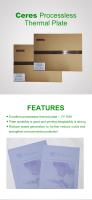 China Processless CTP Thermal Plate Customized Size for sale
