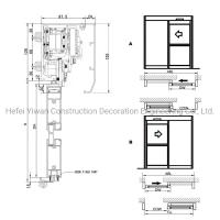 China Motorized Automatic Sliding Door Residential Laboratories 200kg for sale