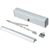 China Commercial 24V DC 50W Motor Automatic Swing Door Gate Opener with Pull Arm (SW100) for sale