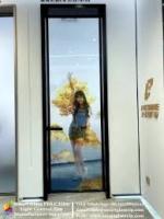 China Fully Opaque Switchable Electric PDLC Smart Glass Film Liquid Crystal for sale