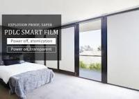 China Smart Controllable Switchable Smart Glass Pdlc Film for sale