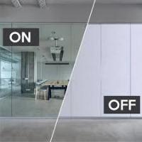 China Smart Controllable Switchable Smart Glass Pdlc Film for sale