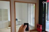 China YIWANX Switchable Opaque PDLC Glass Film 5W Low Power Consumption for sale