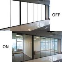 China Smart Controllable Switchable Smart Glass Pdlc Film for sale