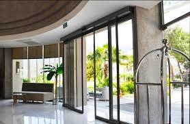 China 220V Automation Sliding Glass Door Opener System SGS Certificated for sale