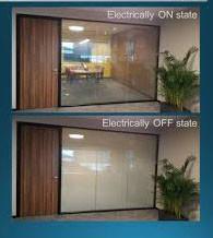 China Smart Controllable Switchable Smart Glass Pdlc Film for sale
