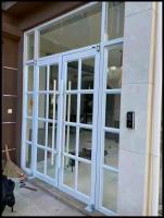 China 8ft Marvin Elevate Double swing  Doors Stainless Steel ODM kfc door for sale