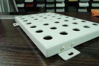 China 3mm Flat Perforated ACP Aluminium Panels For Facade Fire Resistance for sale