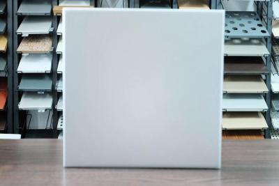 China White Aluminium ACP Cladding Sheet For Wall Decoration for sale