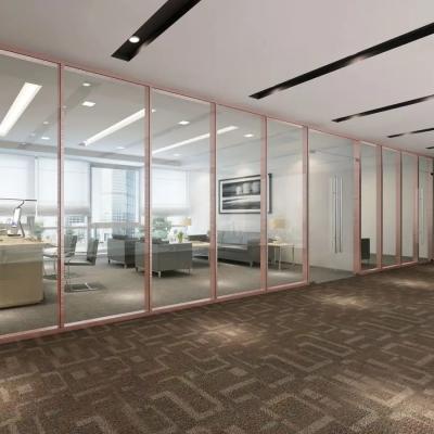 China Airtight Inside Glazed Curtain Wall Aluminum Frame Thermal Insulation for sale