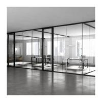 China Waterproof Glazed Aluminum Curtain Wall Glass Facade External Inside for sale