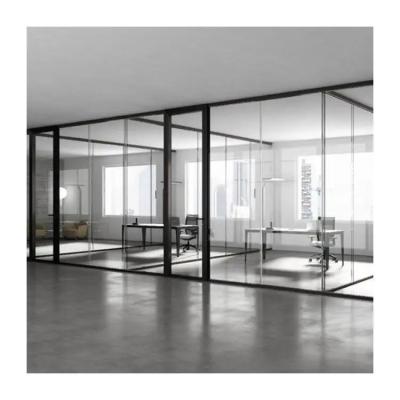China Waterproof Glazed Aluminum Curtain Wall Glass Facade External Inside for sale