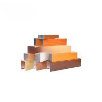 China Easy Maintenance Flat Aluminum Veneer Panel in Various Colors for sale