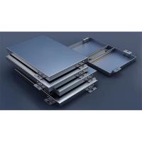 China Customized Thickness Tempered Glass Curtain Wall Glazing System with Class 4 Waterproof Performance for sale