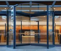China Convenient and Secure Automatic Revolving Door for Commercial Buildings for sale