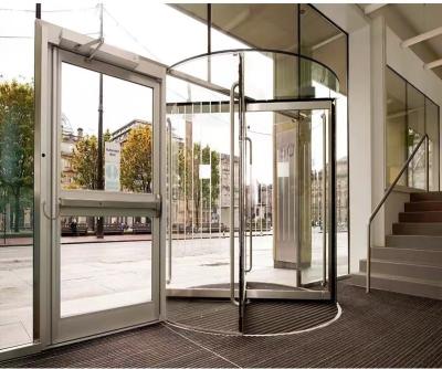 China Revolving Electronic Door with 550 W Motor Power and Electronic for sale