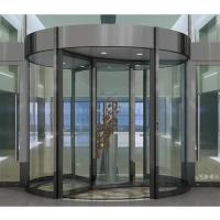 China Smooth And Safe Operation Automatic Revolving Door For Commercial for sale