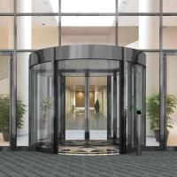 China Convenient And Automatic Revolving Door For Secure And Modern Commercial  Building Access for sale