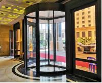 China Convenient And Automatic Revolving Door For Secure And Modern Commercial  Building Access for sale