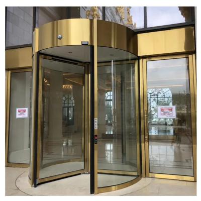 China Convenient And Automatic Revolving Door For Secure And Modern Commercial  Building Access for sale