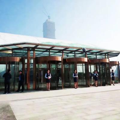 China Experience Smooth Pedestrian Flow  Roveling Doors With Automatic Rotating Passage for sale