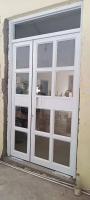China Frameless Double Pivot Door 36 Inch automatic swing door KFC  Doors for sale
