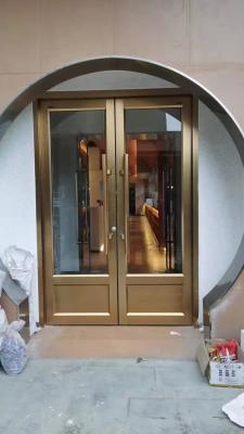 China Customized Push-Pull Foam Core KFC Door for sale