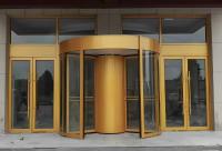 China Manufacturers Make Direct Selling Aluminum Alloy Rotary Revolving  Door for sale