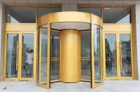 China Manufacturers Make Direct Selling Aluminum Alloy Rotary Revolving  Door for sale