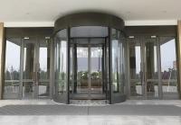 China Manufacturers Make Direct Selling Aluminum Alloy Rotary Revolving  Door for sale