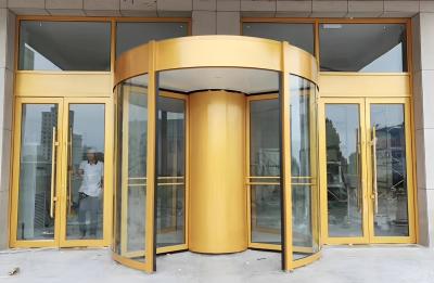 China China Manufacture Intelligent Revolving Door For Hotel Commercial Building for sale