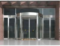 China Modern-Style Aluminum Alloy Rotating Revolving  Doors for sale