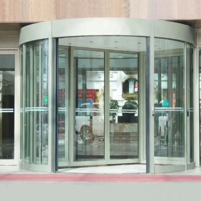 China Stainless Steel Self-rotating Turnstile With Finished Surface Inductive Sensor Revolution Auto Revolve Door Au for sale