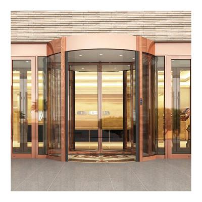 China Versatile And Secure Automatic Revolving Door For Hotel Guest Houses Commercial Buildings for sale