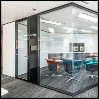 China Customized Glass Wall Panel with CNC Edge Treatment for sale