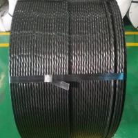 China Tianjin High Tensile Prestressed Concrete Bonded Steel Strand Price 9.53/12.7/15.2mm PC Strand for sale