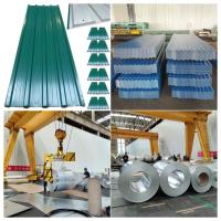 China Prim Quality PPGI Roofing Sheet Color Galvanized Corrugated Steel Sheet for sale