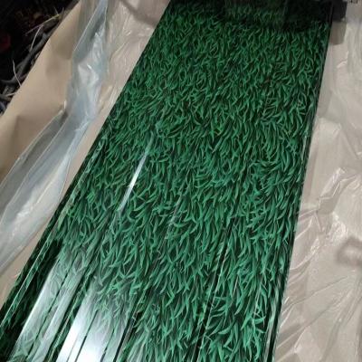 China Color Coated Corrugated Prepainted Galvanized Steel Sheet for sale