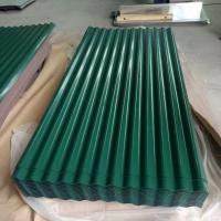 China Color Coated Corrugated Prepainted Galvanized Steel Sheet for sale